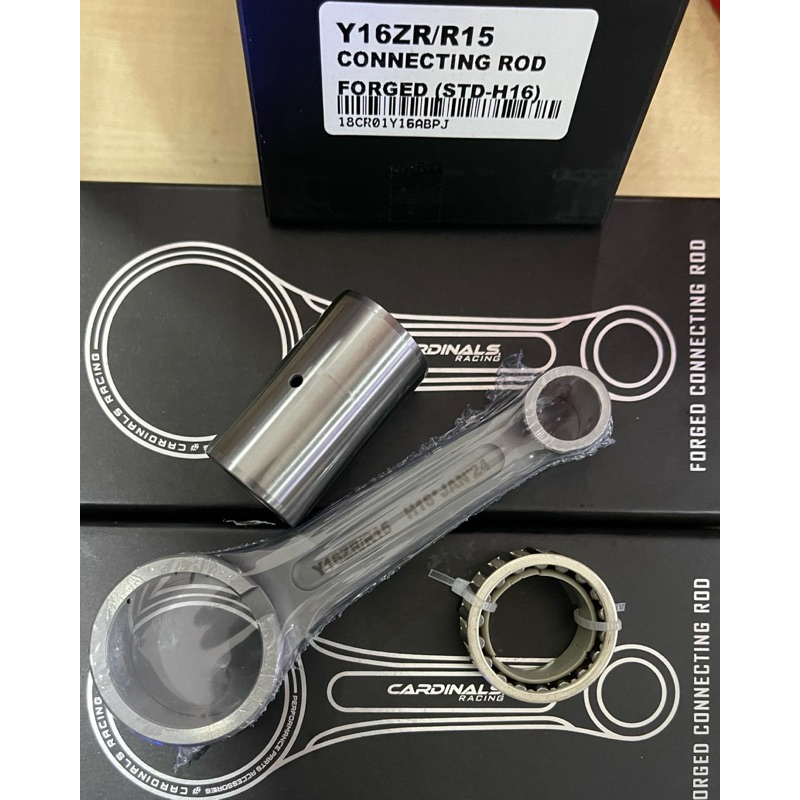 CARDINALS RACING YAMAHA Y16 R15 FORGEN CONECTING CON ROD ASSY (STANDARD ...