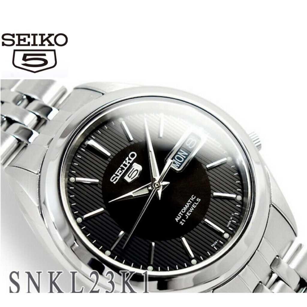 Seiko 5 Automatic SNKL23K1 Men's Watch | Shopee Malaysia