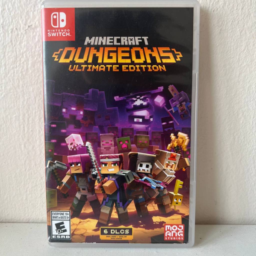 MINECRAFT DUNGEONS USED NINTENDO SWITCH GAMES | Shopee Malaysia
