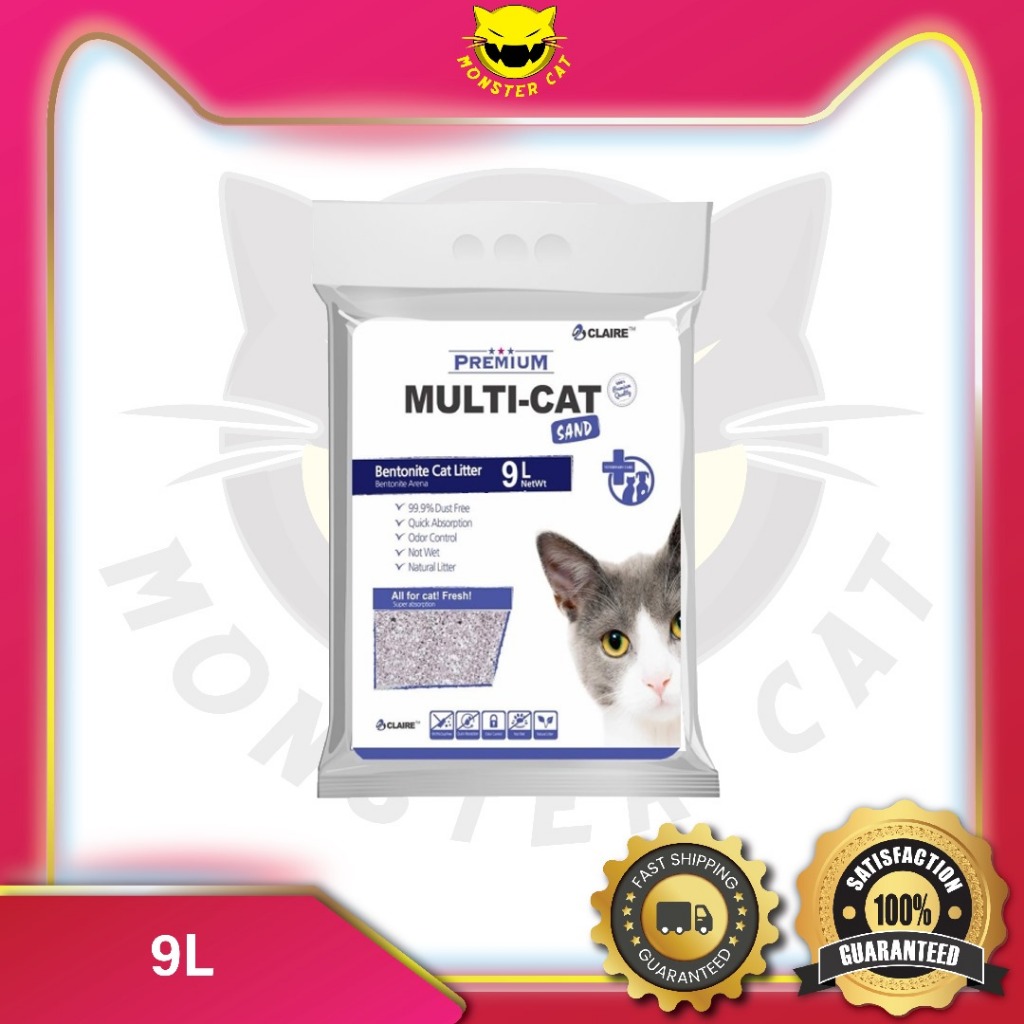 Claire Premium Multi-Cat Sand 9L | Shopee Malaysia