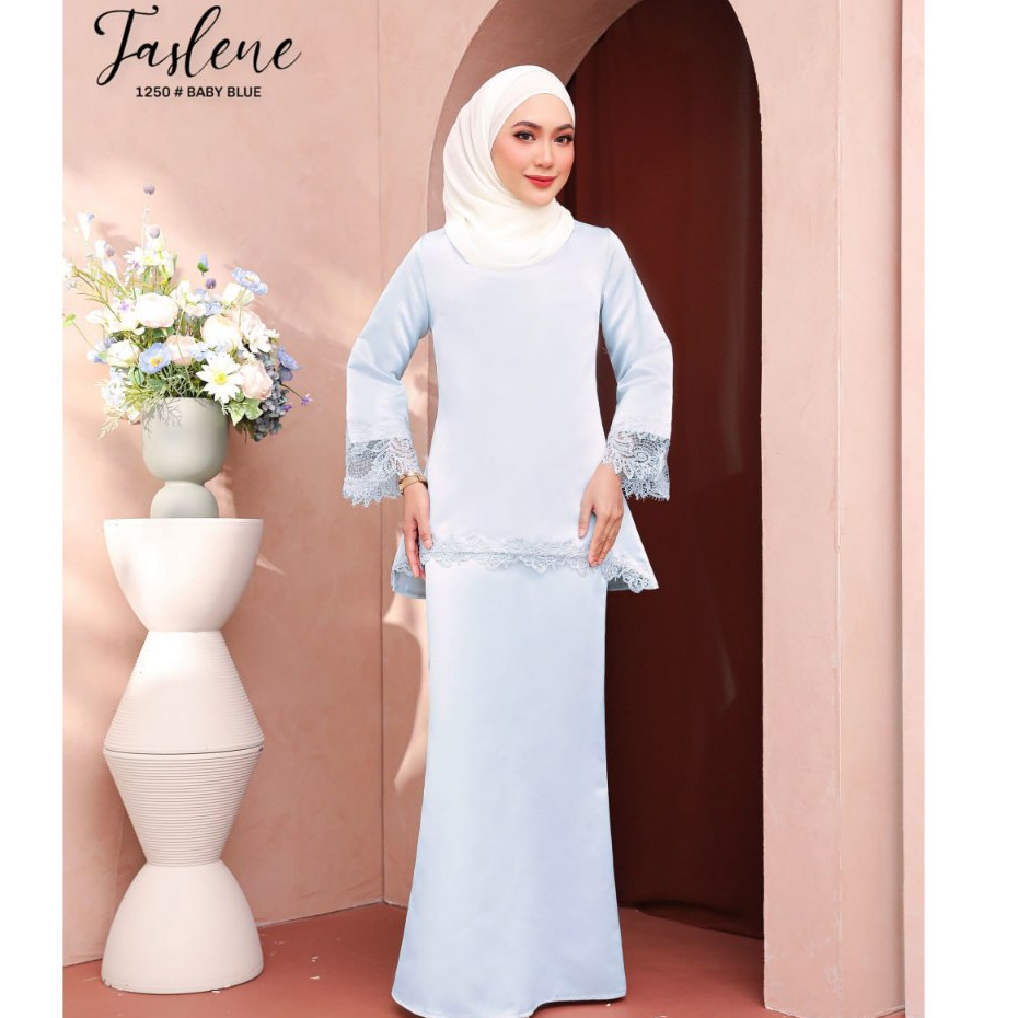 CHICCHOC JASLENE KURUNG MODEN LACE WITH SEQUIN BAJU TUNANG KURUNG NIKAH ...