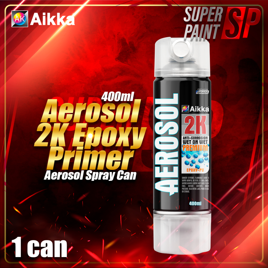 Aikka 2K Primer Wet On Wet 679 Primer Grey 4:1 AK679 Epoxy Primer ...