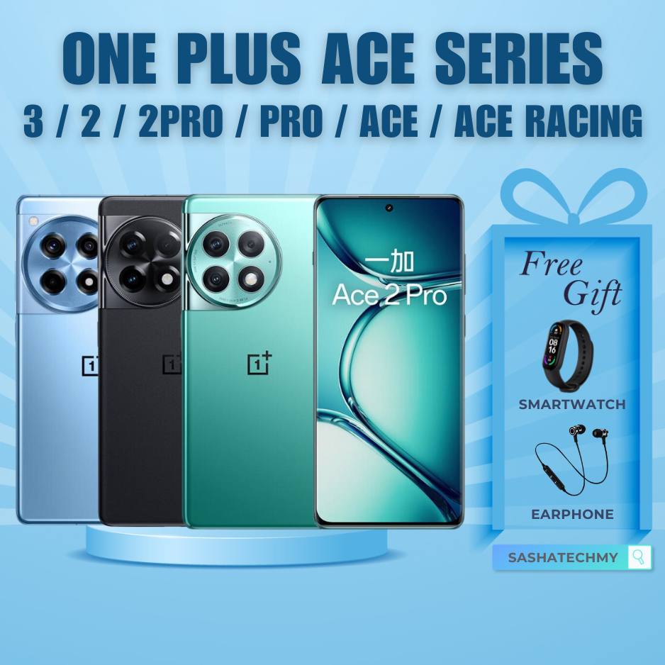 OnePlus Ace 3 / Ace 2 / Ace 2Pro / Ace Pro / Ace / Ace Racing | New In Sealed | Free Gifts ...
