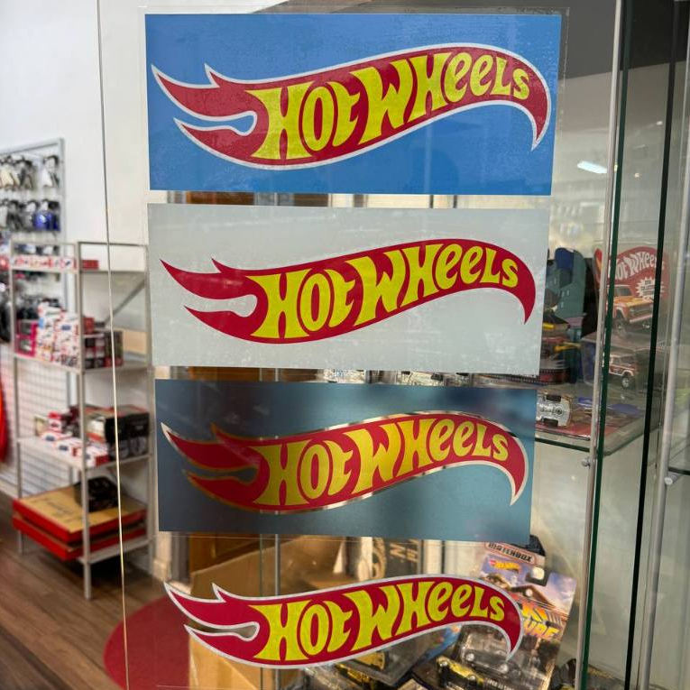 Hot Wheels Car Sticker Windscreen 5 inch x 12 inch DECAL Hot Wheels ...