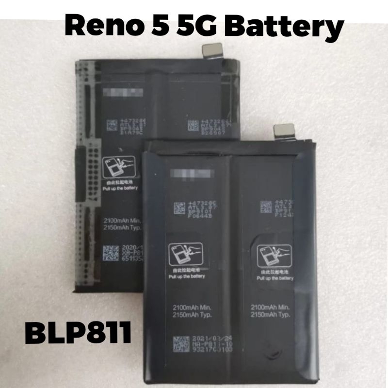 OMP45 (Ready Stock) OPPO Reno 5 5G BLP811 Battery Bateri | Shopee Malaysia