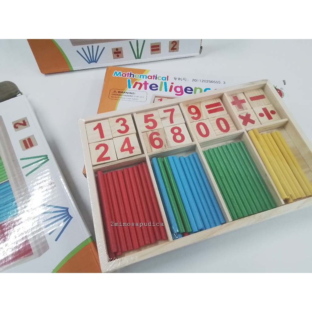 Murah! Counting Number Math Calculate Game Toy Mathematics Puzzle Toys ...