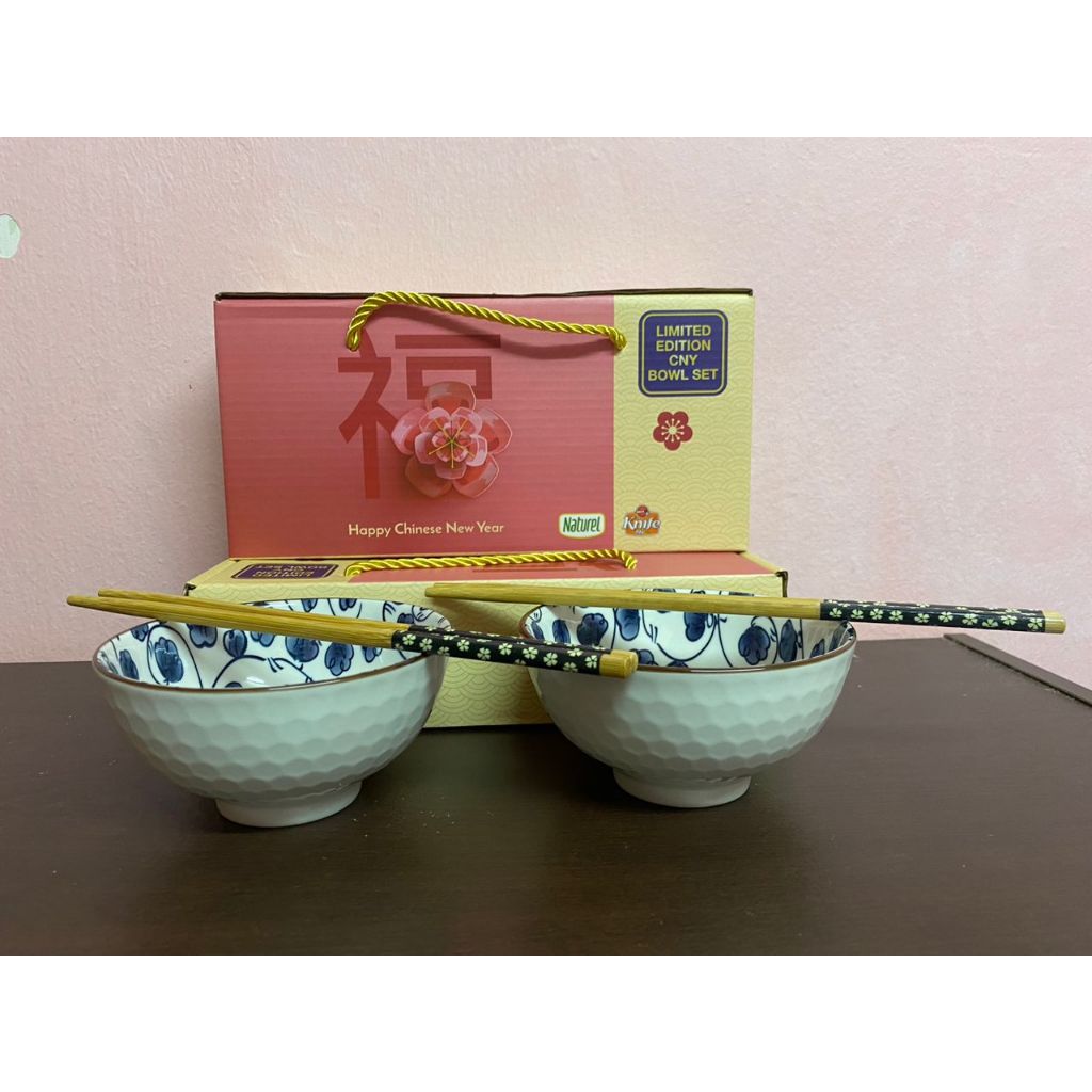 [Limited Edition] CNY Bowl Set 2024 by Naturel/Knife Oil | Shopee Malaysia