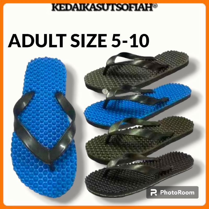 Eva Massage Slipper l Economic Selipar Jepun l Selipar Ringan Lelaki ...