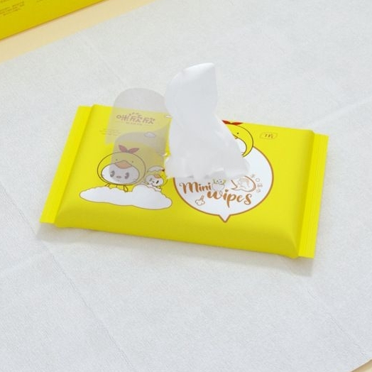 Tisu Basah Mini Wet wipes, hand month Cleaning Wet Tissue | Shopee Malaysia