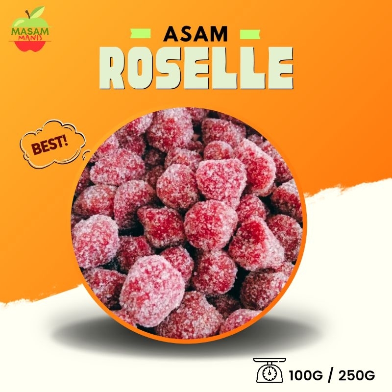 MASAMANIS Asam Roselle Packet 100g / 250g | Shopee Malaysia