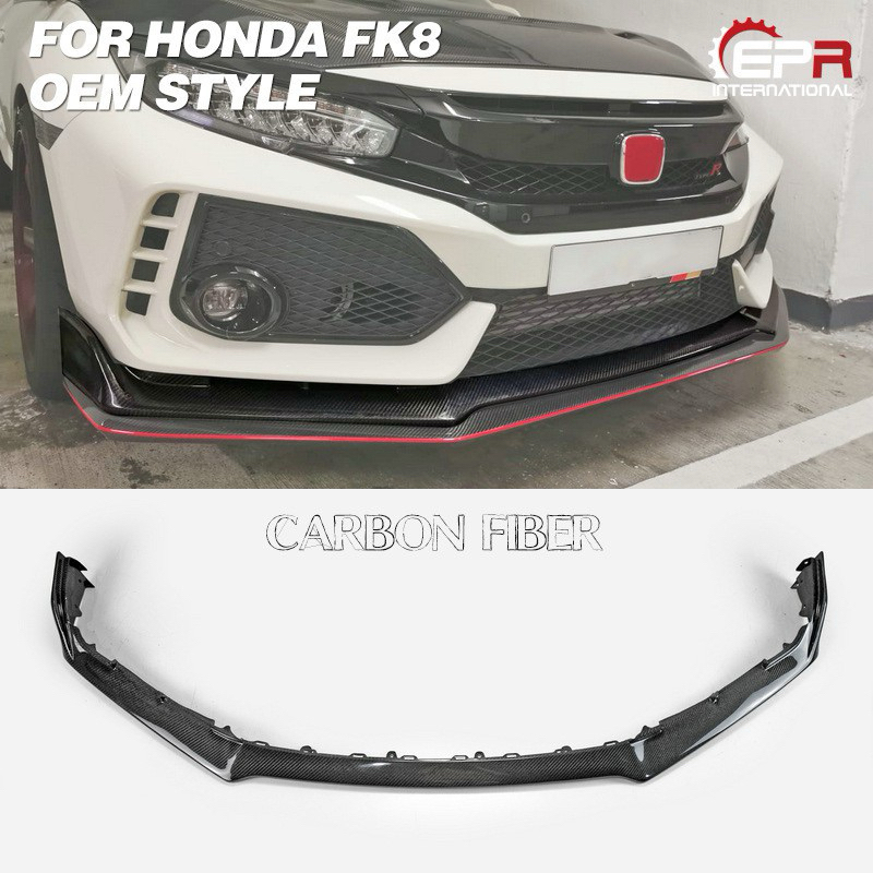 Honda civic FK8 Type R hatchback Carbon bodykit body kit front side ...