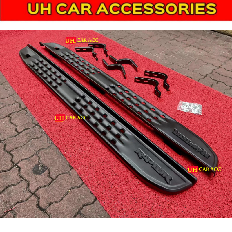 FORD RANGER T6 T7 T8 T9 RAPTOR STEEL BESI RUNNING BOARD DOOR STEP ...
