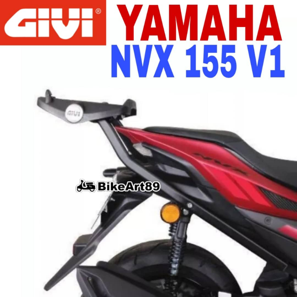Monorack Givi Heavyduty Advance Rack YAHAMA NVX 155 V1 Black 100% ...