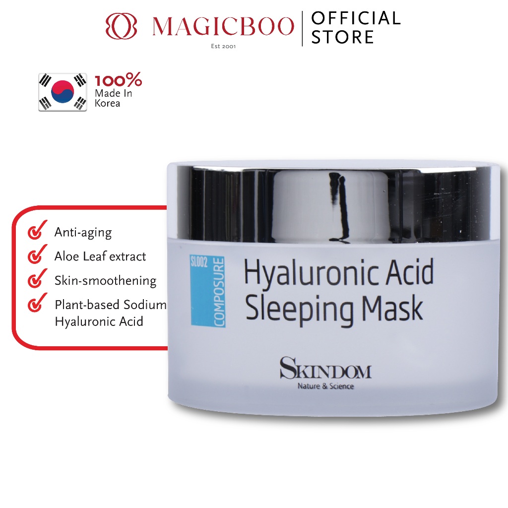Magicboo Skindom Hyaluronic Acid Sleeping Mask (50ml) | Shopee Malaysia