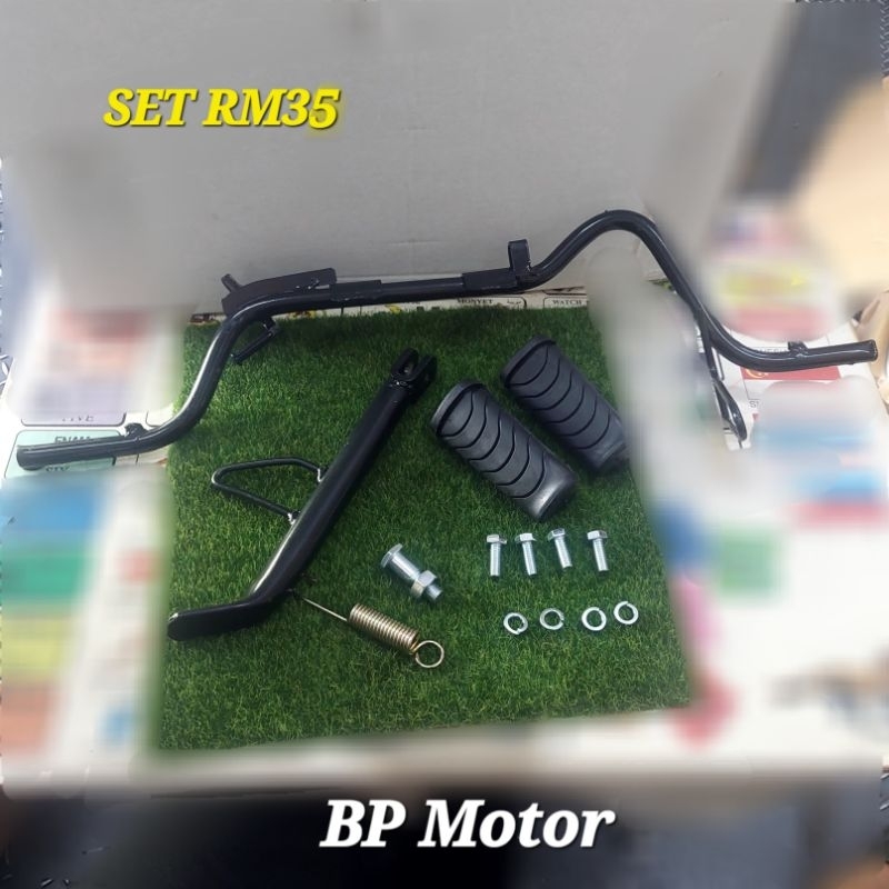 HONDA WAVE110 DASH110 FOOTREST BAR /FRONT STEP BAR SET DASH WAVE110 ...