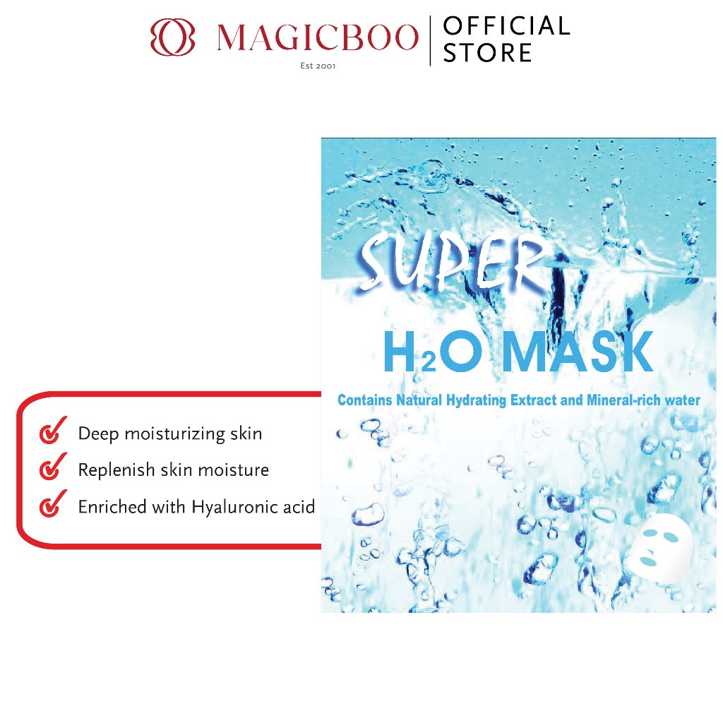Magicboo Lemasque Super H20 Mask (8Pcs) | Shopee Malaysia
