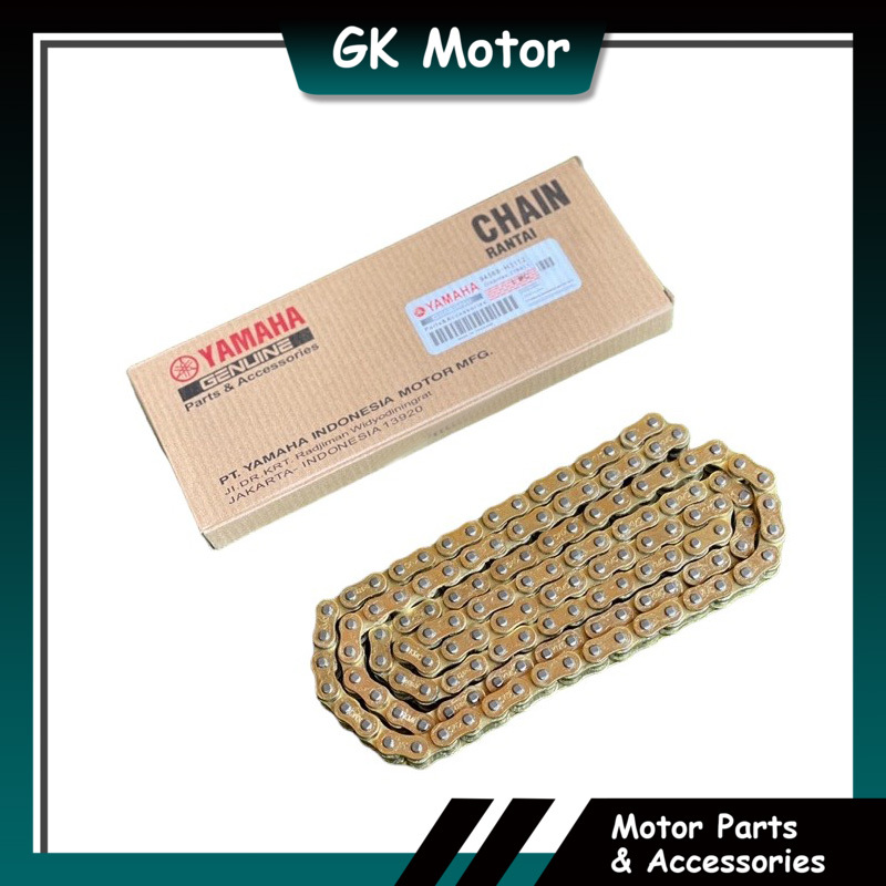 ORIGINAL YAMAHA RANTAI HEAVY DUTY ORING CHAIN O RING 415 122L 132L ...