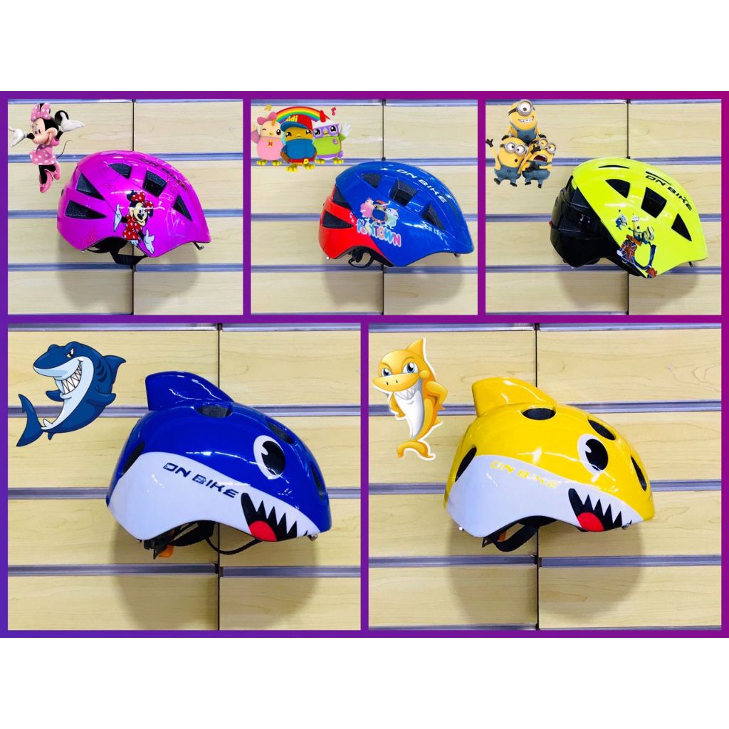 Helmet Budak / Helmet / Helmet Basikal / Topi Budak / BABY SHARK HELMET ...