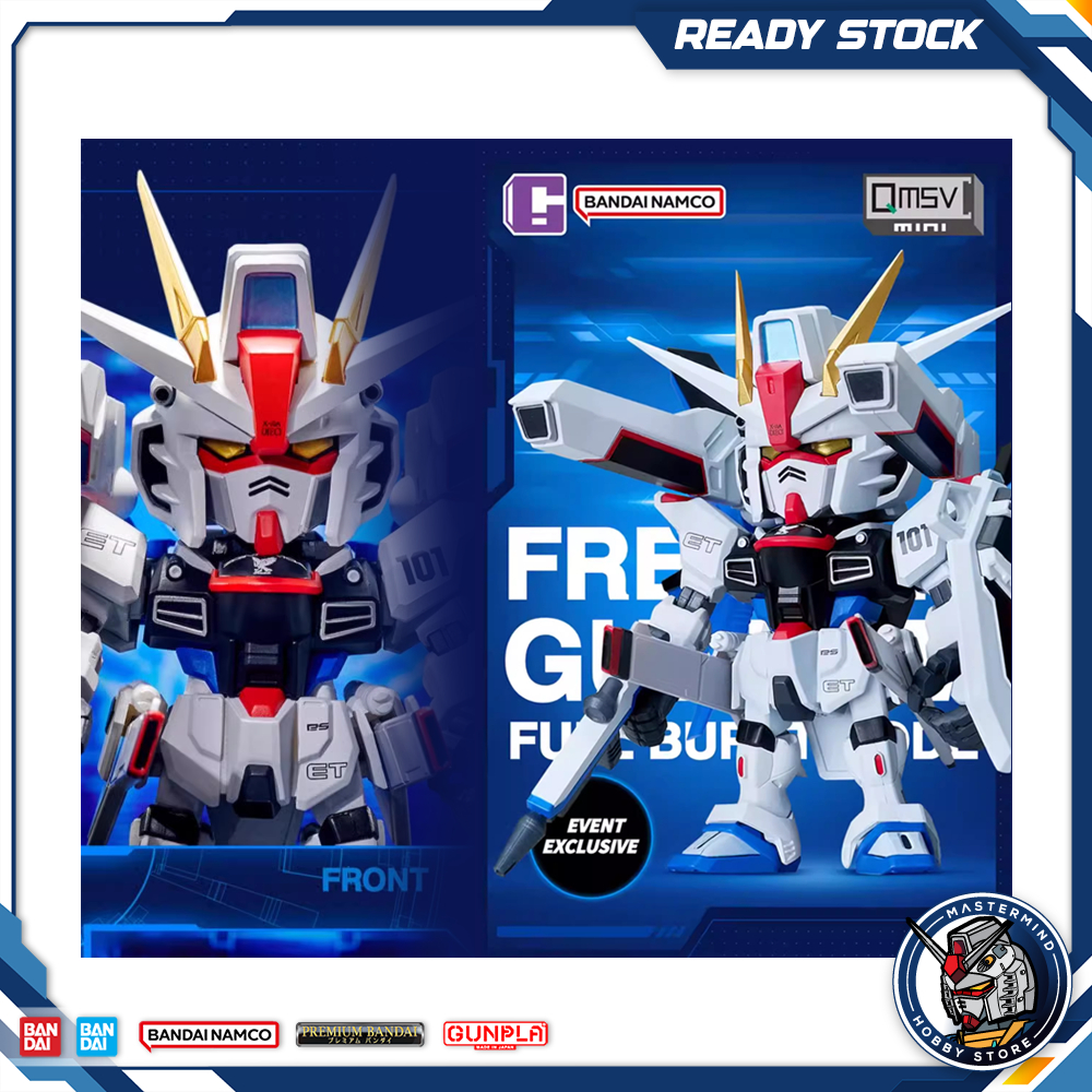 (Ready Stock) QMSV mini Freedom Gundam FULL BURST MODE | Shopee Malaysia