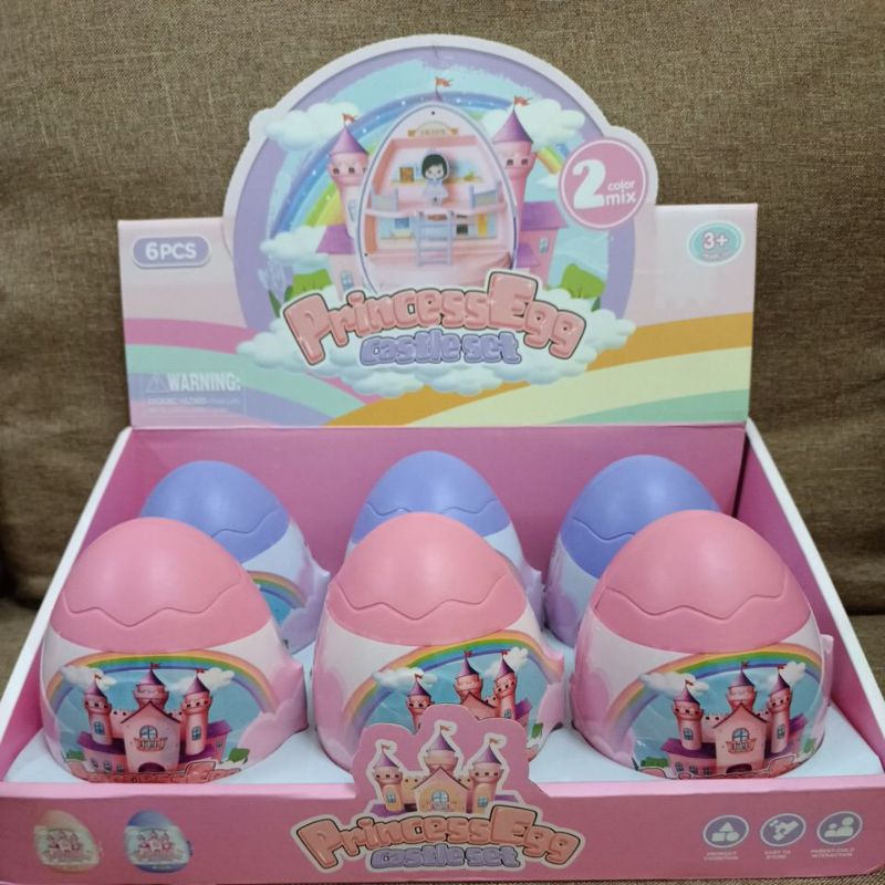 Princess Egg Castle set surprise | Shopee Malaysia