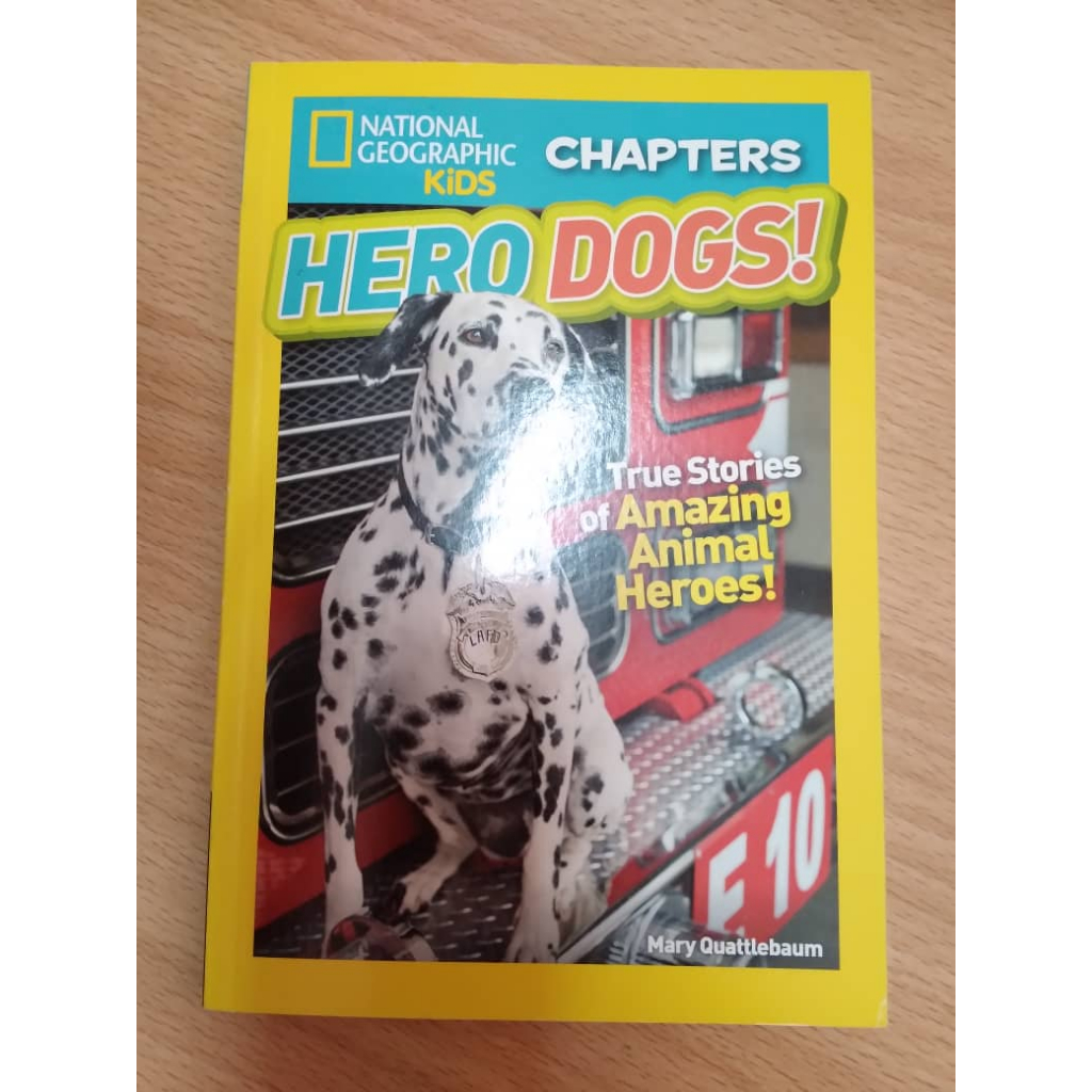 National Geographic Kids Chapters: Hero Dogs! (preloved but condition ...