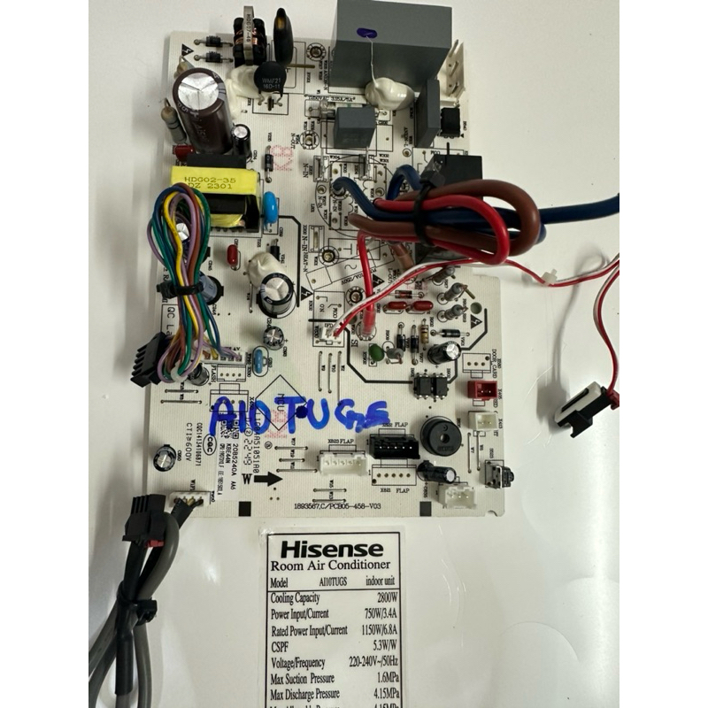 HISENSE AIR CONDITIONER AI10TUGS INDOOR UNIT MAIN BOARD | Shopee Malaysia