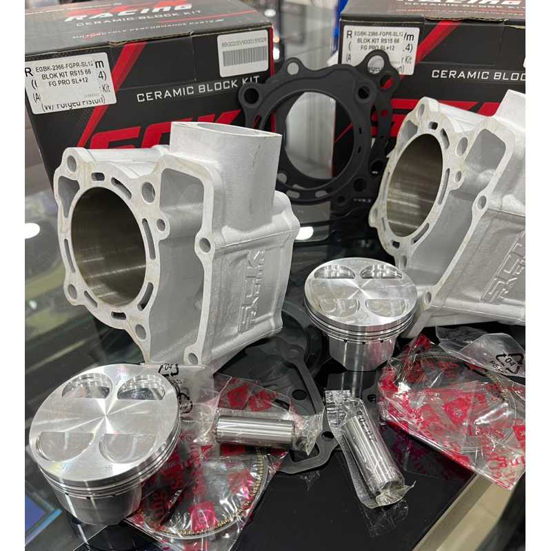 SCK RACING RS150 RSX150 BLOCK KIT SET (WITH FORGEN PISTON ) | Shopee Malaysia