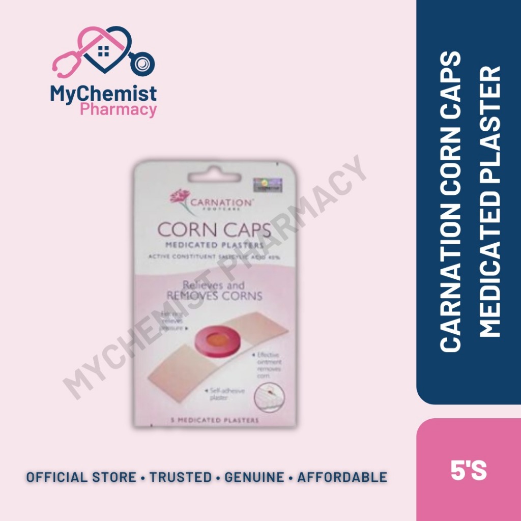 Corn Caps Medicated Plaster 5's Relieves and Removes Corns | Shopee ...
