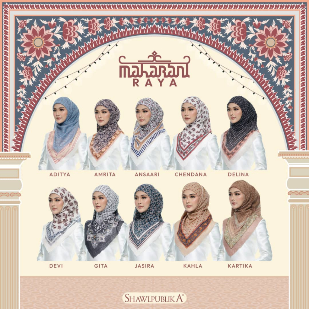 HOT SHAWL PUBLIKA / BIDANG 45 / TUDUNG BAWAL / COTTON VOILE / TUDUNG ...