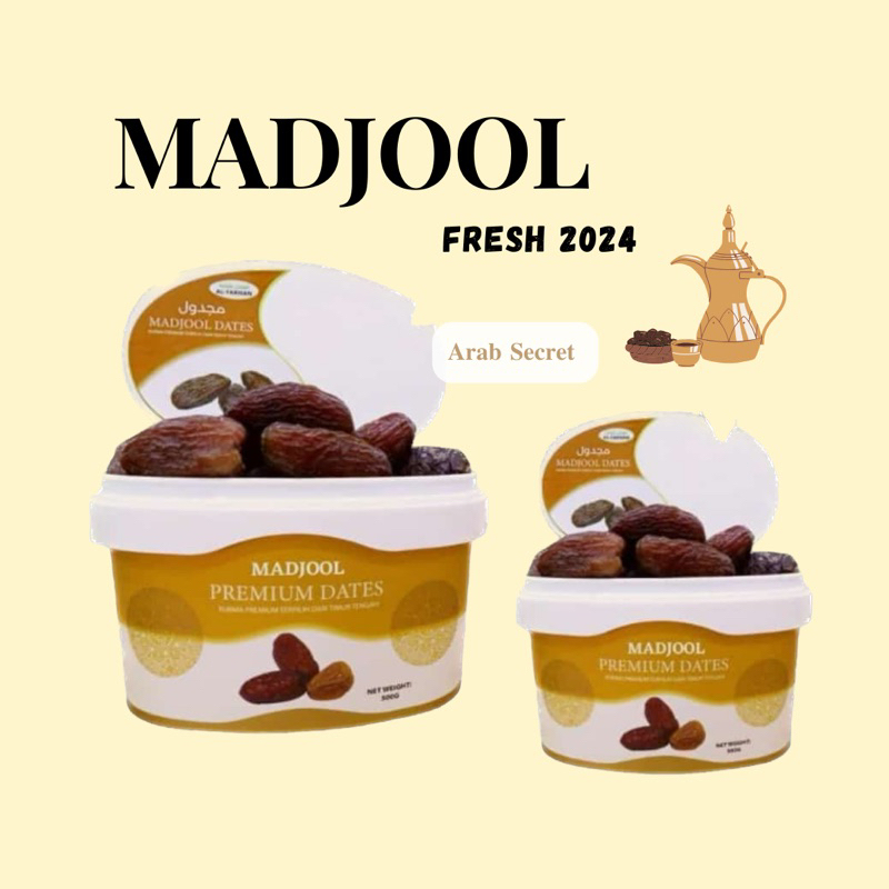 Kurma Majdool Alyiah 500G/250G al Madinah Date Borong Price Fresh Stock ...