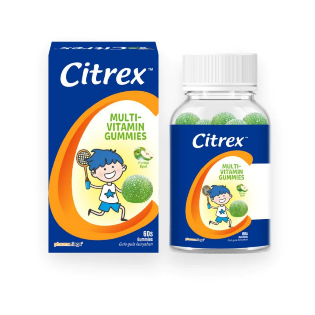 CITREX MULTIVITAMIN GUMMIES APPLE 60'S | Shopee Malaysia