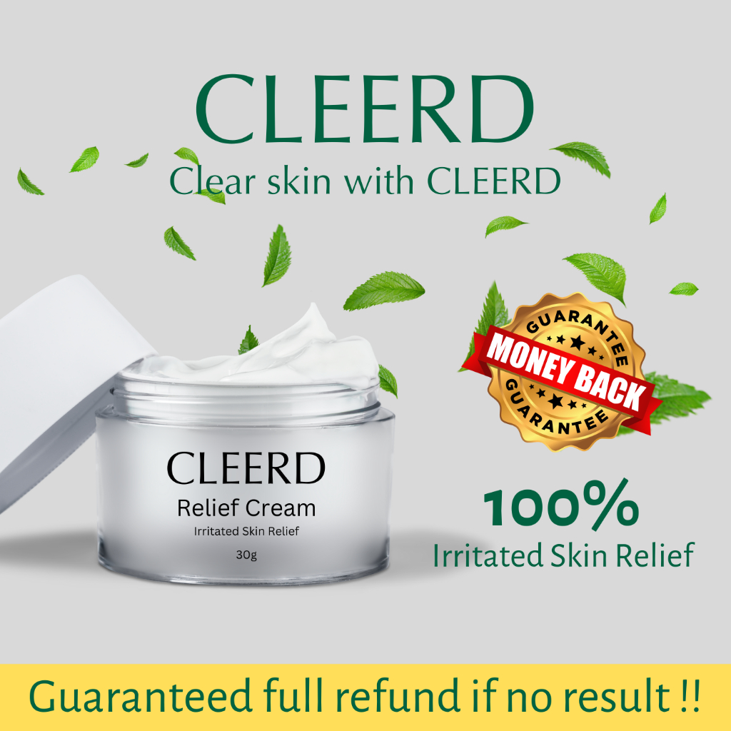 Cleerd Relief Cream Ubat Gatal Kulit Ubat Panau Ubat Kurap Ubat Gatal ...