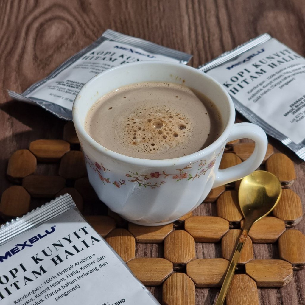 Kopi Kunyit Hitam & Halia by MEXBLU original Hq Kopi untuk membuang ...