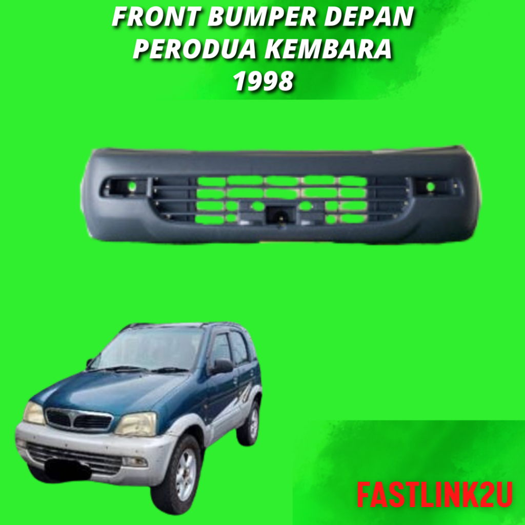 Fastlink Perodua Kembara 1998 Front Bumper Depan PP Material New High ...