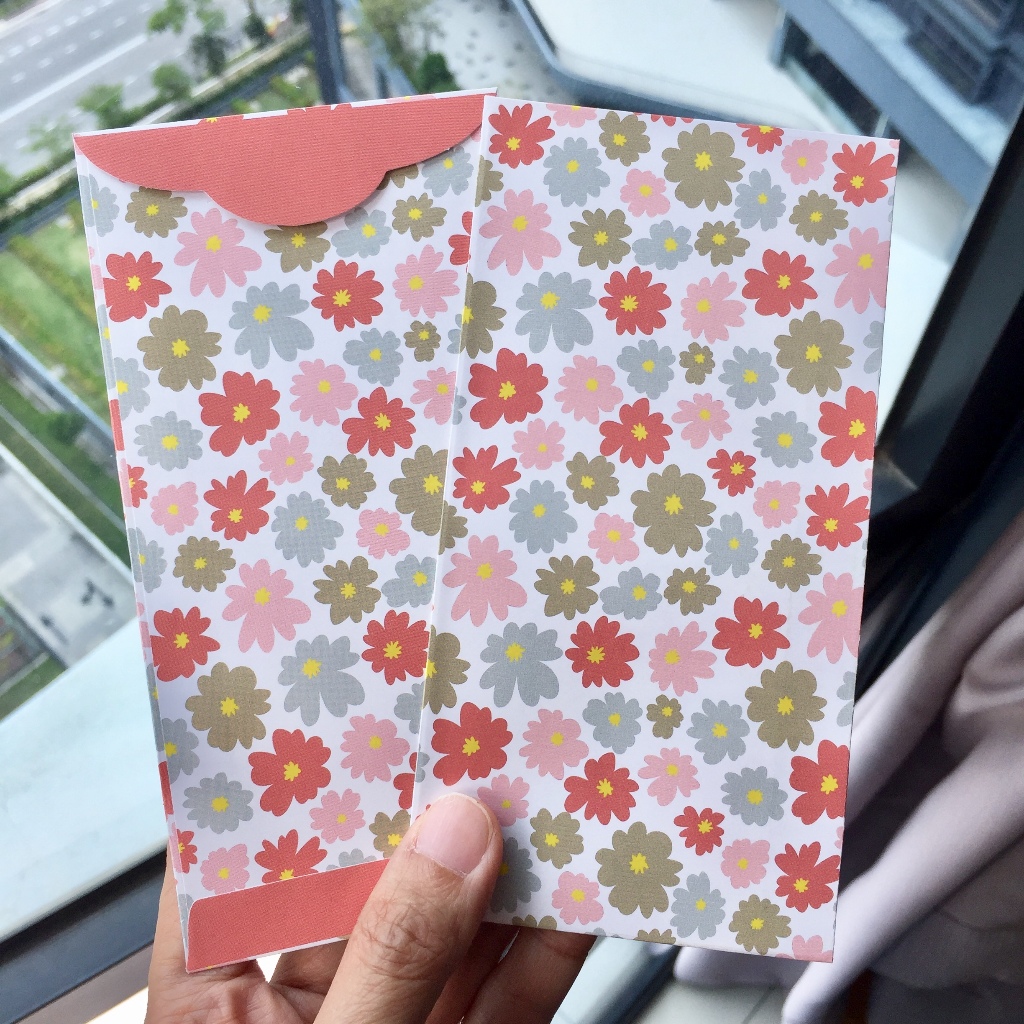 KawaiiGift 5pcs Minimalist Sampul Raya 2025 Angpao Packet Sampul Duit ...