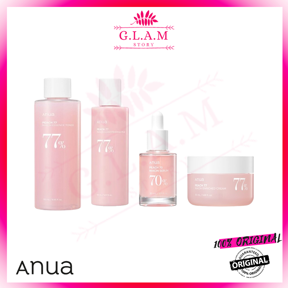 ANUA Peach 77 Niacin Enriched Cream 50ml / Conditioning Milk 150ml ...