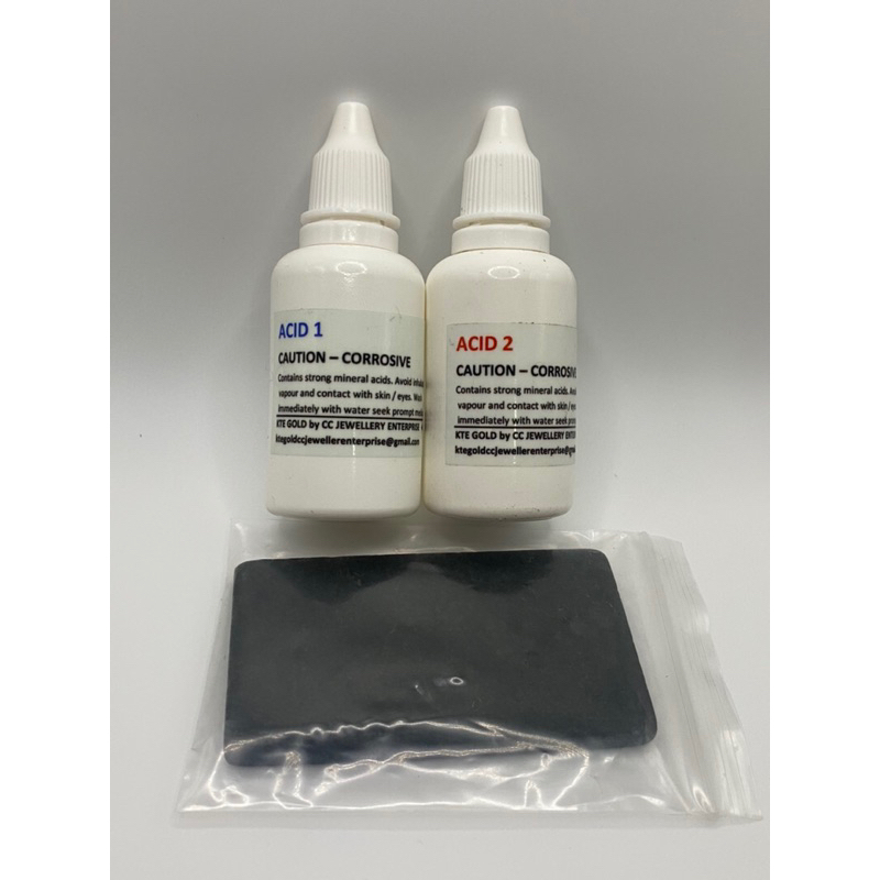 ‼️ready stok‼️GOLD TESTING solution / asid uji emas (acid 1 30ml dan ...