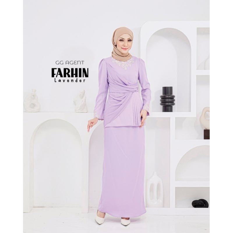 BAJU RAYA FARHIN MINI KURUNG BY GEROBOK GAGA | Shopee Malaysia
