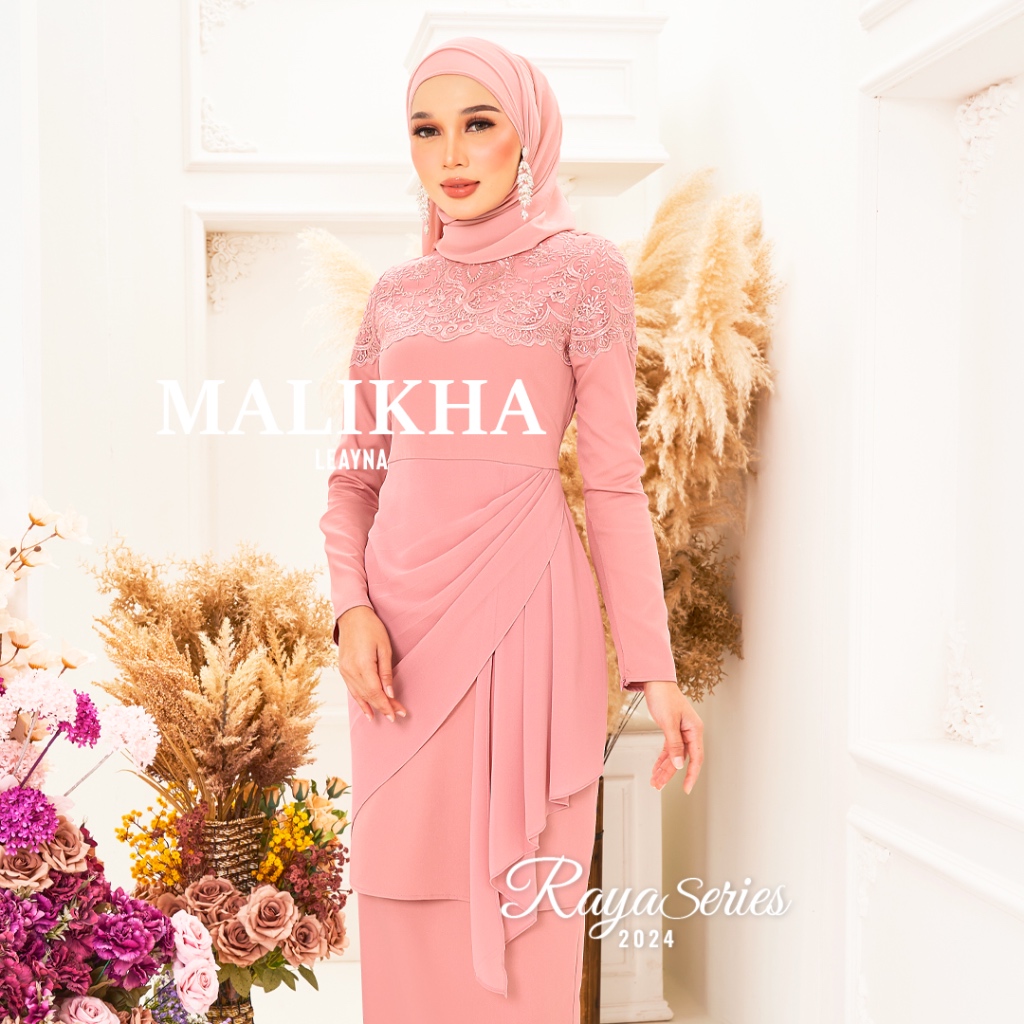 [LEAYNA.CO] [MALIKHA] Baju Kurung Malikha Convocation | Shopee Malaysia