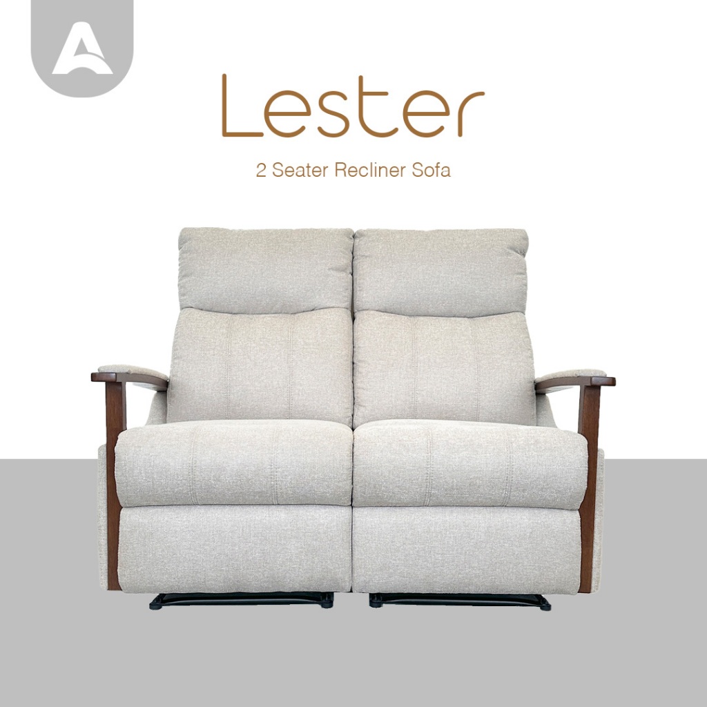 Arturo - Lester 2 Seater Recliner Sofa | Shopee Malaysia