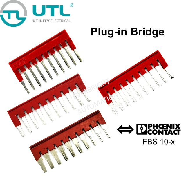 UTL Jumper Plug in Bridge Link Bar Terminal Bridge 10 Pos Terminal ...