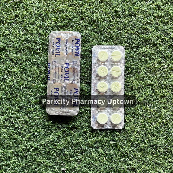 Povil Antacid Tablet Chewable Mint Tablets 10s | Shopee Malaysia