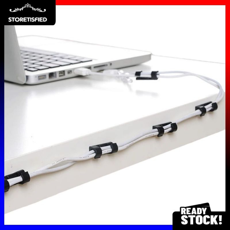 KLIP PENGURUSAN WAYAR | Penyusun Atur Kabel USB Pengecas Telefon Dan ...