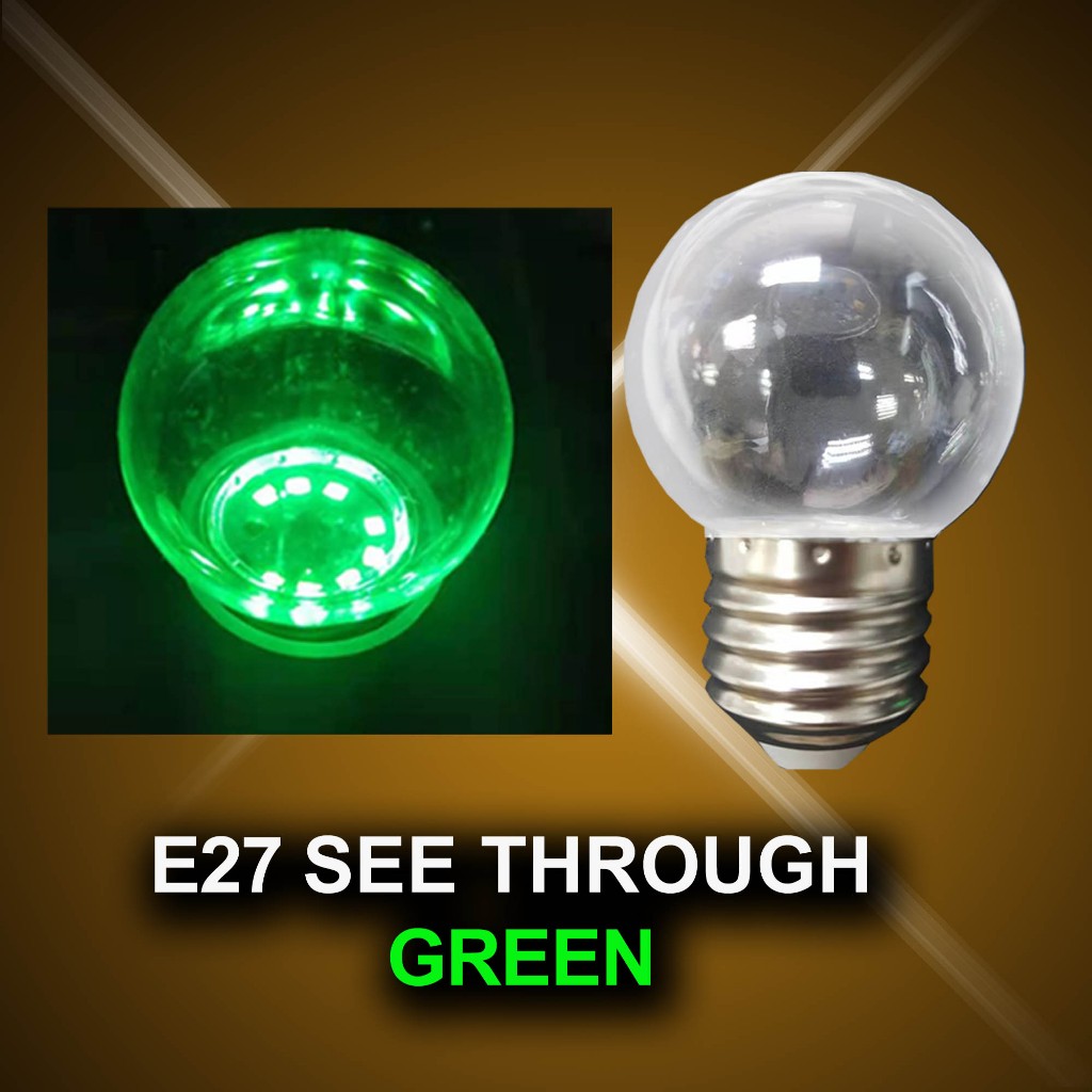 [Local Seller] 100 PCS Led colour bulb ping pong bulb cute bulb 3.0W ...