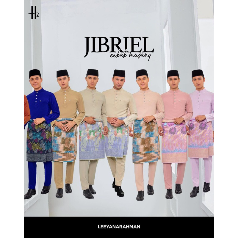 (BACA DESCRIPTION)Jibriel Baju Melayu h2 Leeyanarahman (L-XXL) | Shopee ...