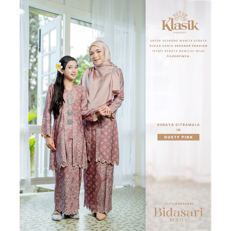 KEBAYA BIDASARI JELITA WARDROBE RAYA 2024 BATIK SULAM KEBAYA KOTA BHARU ...