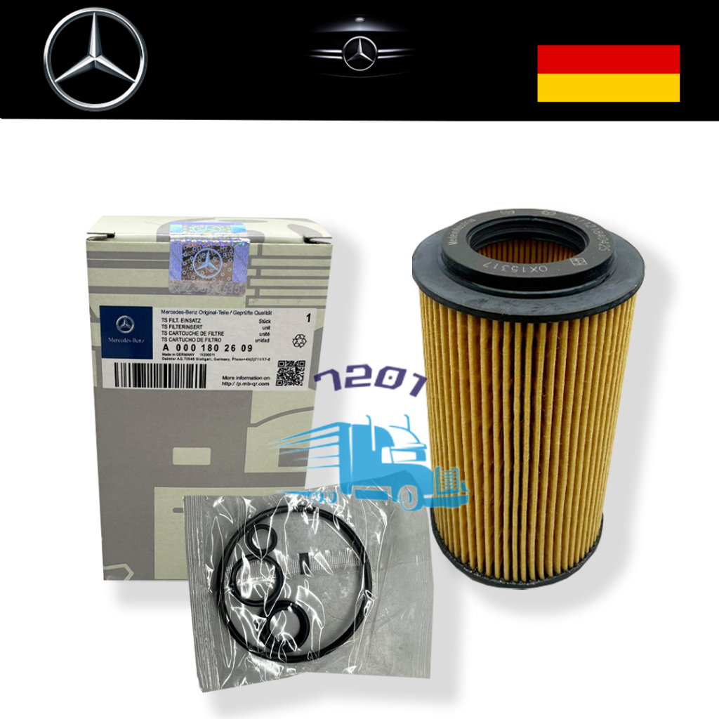 MERCEDES-BENZ A0001802609/ A0001802309 OIL FILTER M112/M272 V6Engine ...