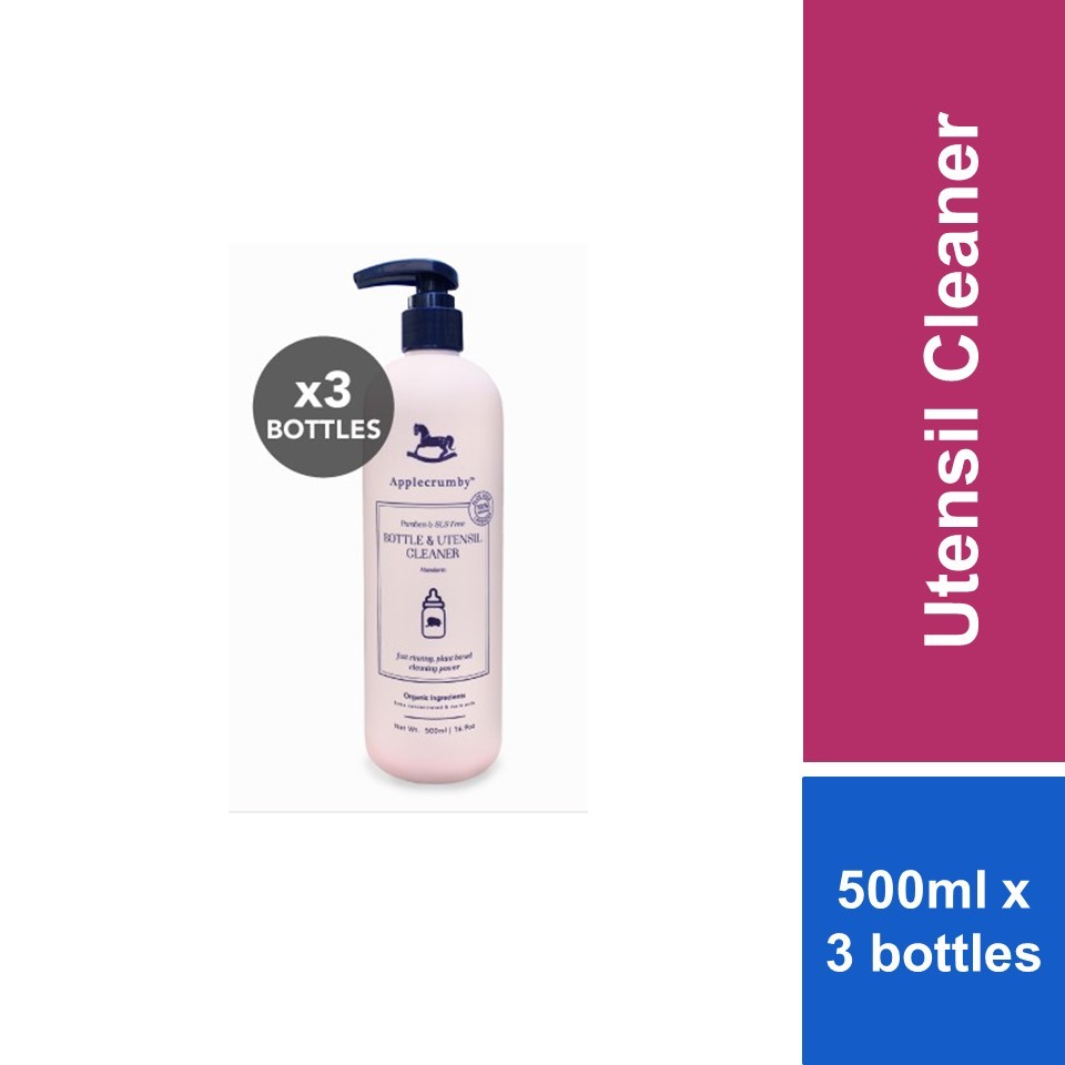 Applecrumby Bottle & Utensil Cleaner (3 Bottles) | Shopee Malaysia