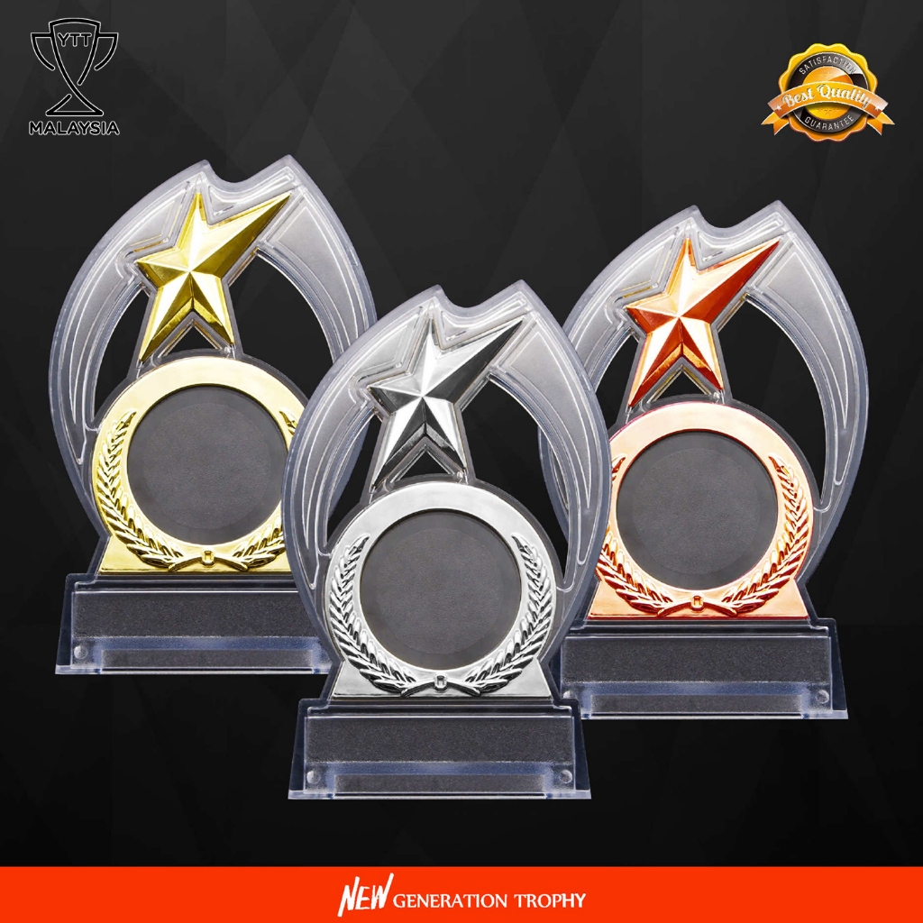 4172 Star Acrylic Plaque Trophy Award (HADIAH SUKAN DAN HADIAH ANUGERAH ...