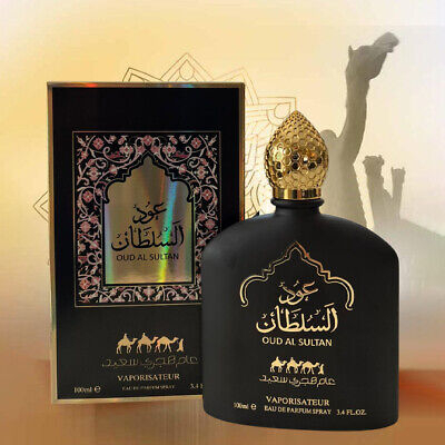 💯 Arabic Perfume Oud Al Sultan Black EDP Perfume For Unisex 100Ml ...